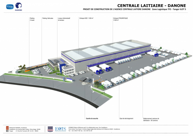 Centrale Danone - Tanger | Willemen Groep
